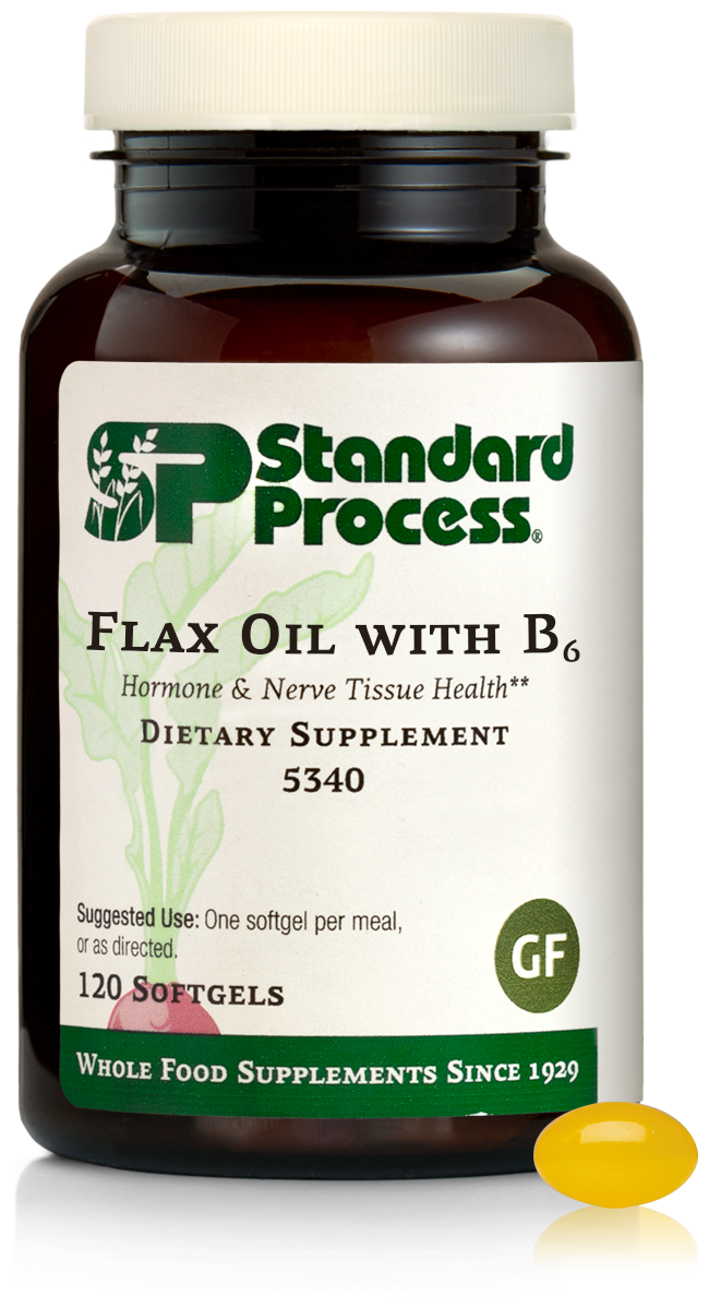 Flax Oil with B6, 120 Softgels – Forbidden Doctor